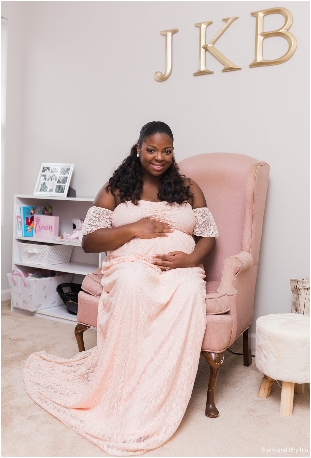 Floral Maternity Session | Winston Salem Photographer